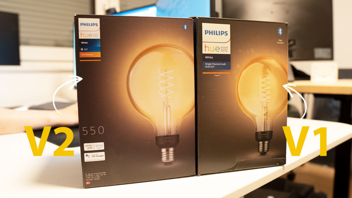 Philips Hue Filament V1 vs. V2: Die Unterschiede der ersten und zweiten ...